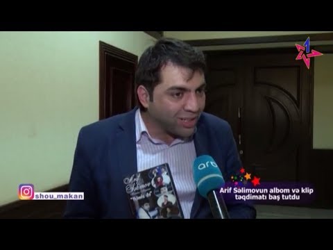 Arif Səlimovun albom və klip təqdimatı baş tutdu - Şou məkan