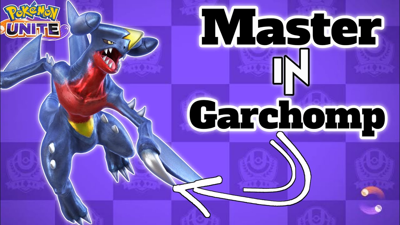 Master In Garchomp 😱In Pokemon Unite || - YouTube