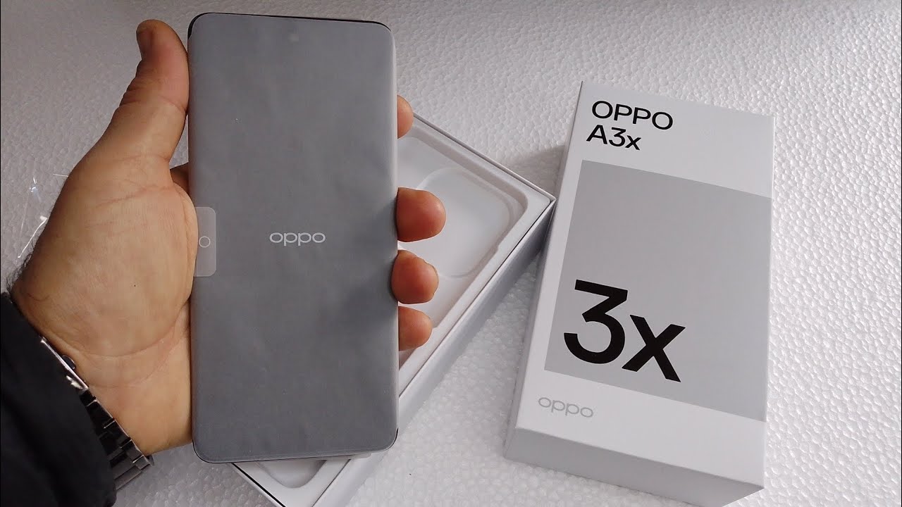 Unboxing Oppo A3x,review,test caméra, fiche technique,price - YouTube