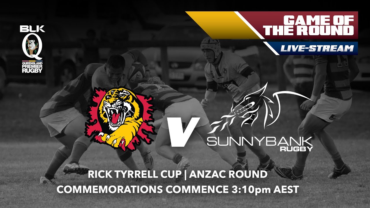 BLK Queensland Premier Rugby: Easts v Sunnybank - Rick Tyrrell Cup ...