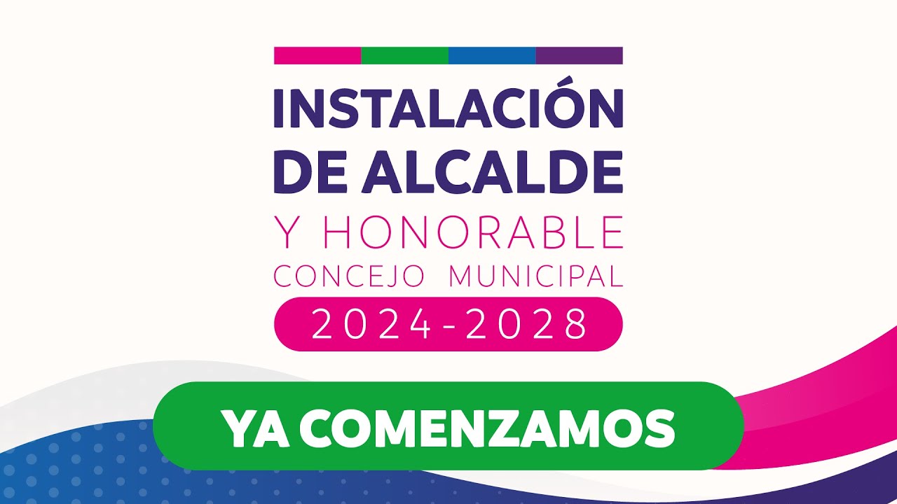 Instalación de Alcalde y Honorable Concejo Municipal 2024-2028 - YouTube