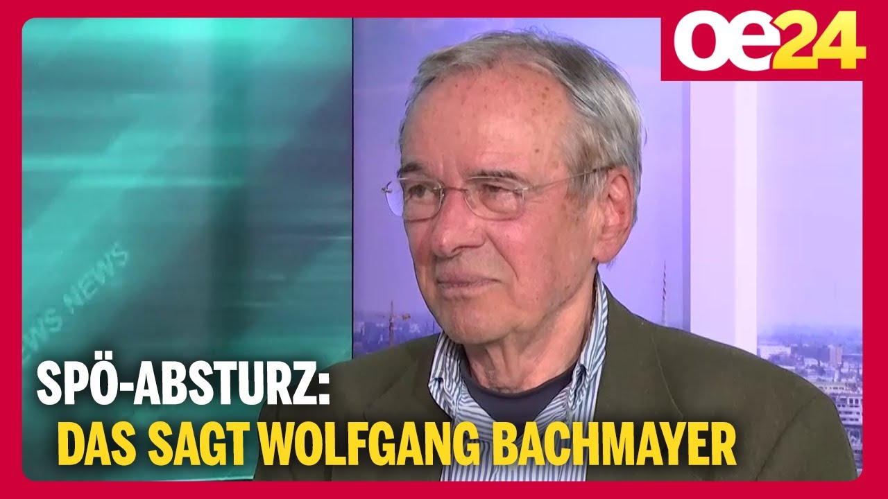 SPÖ-Absturz: Das sagt Wolfgang Bachmayer | Karl Wendl - YouTube