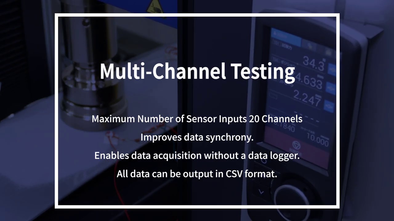 Multi-Channel Strain Testing Using Strain Gauges - Autograph AGX-V ...