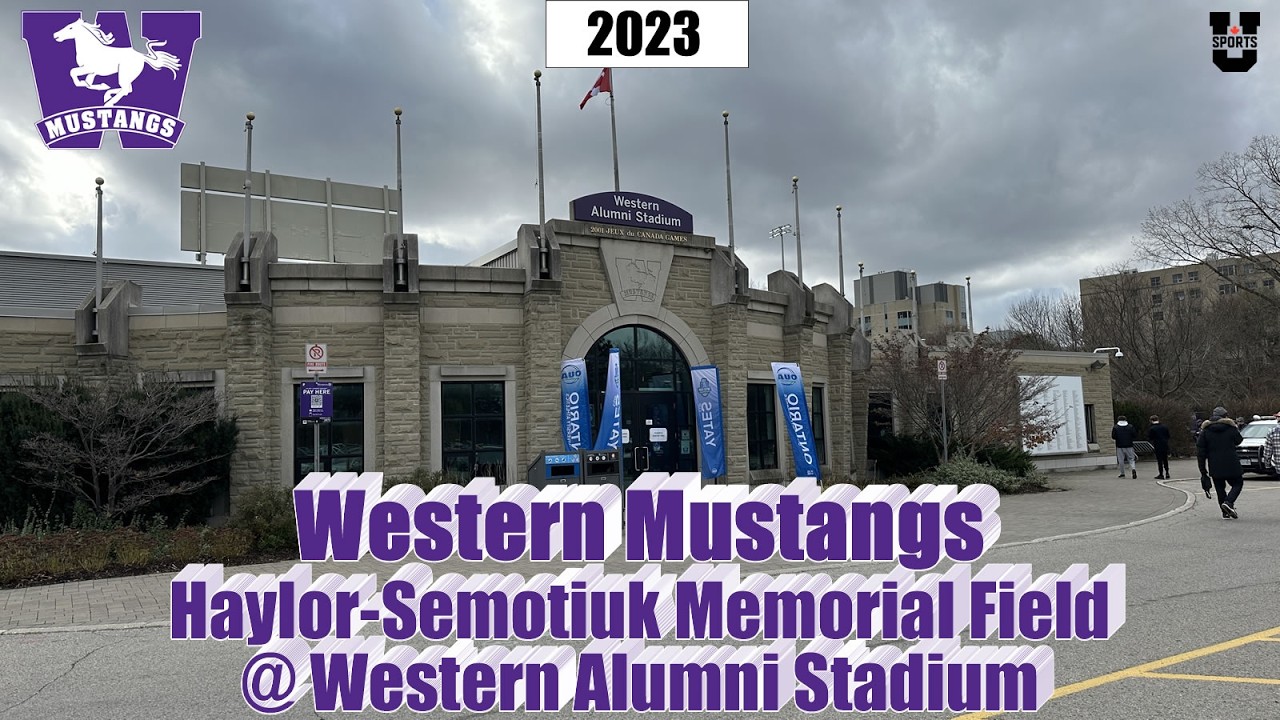 🏈 Haylor-Semotiuk Memorial Field @ Western Alumni Stadium - Western ...