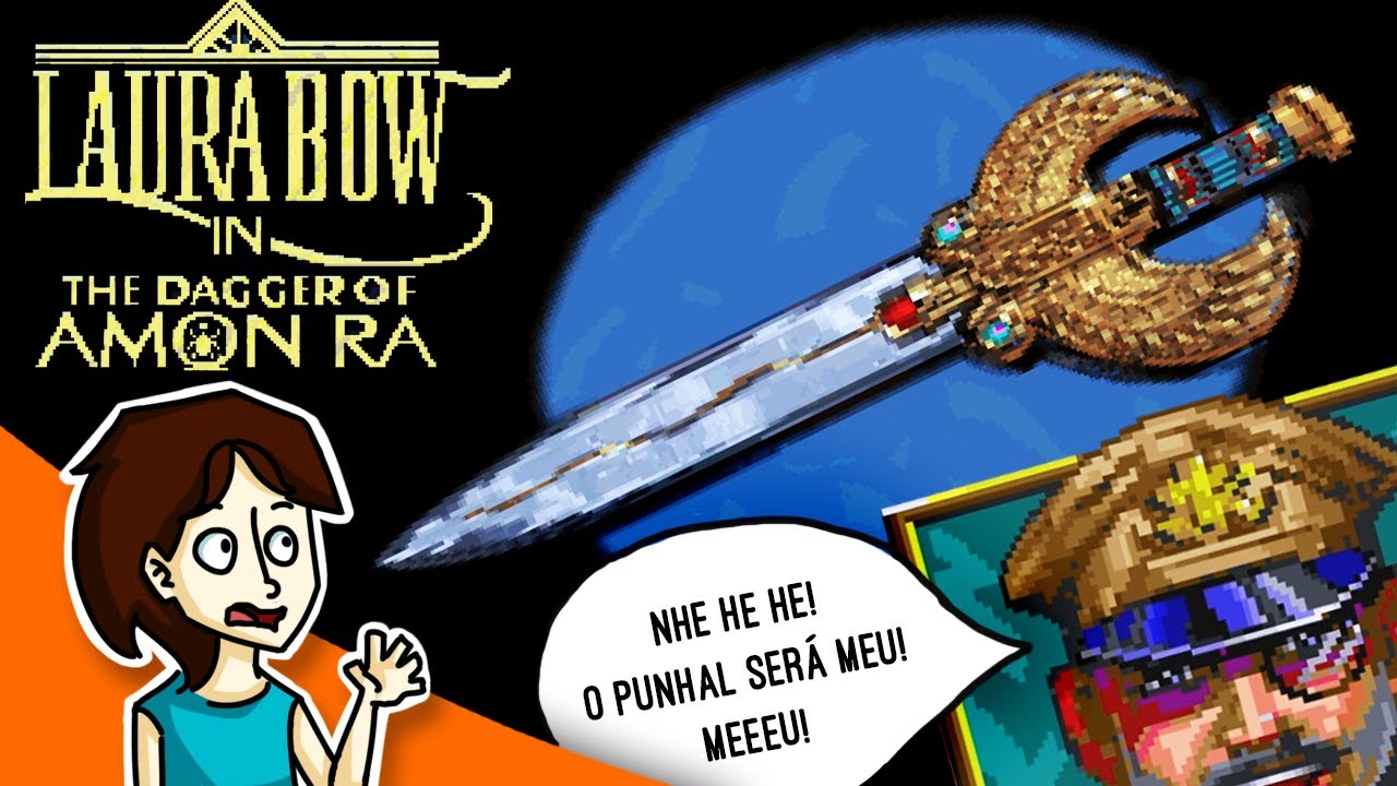 Descobrimos Algo Muito Importante! (1992) / Laura Bow: The Dagger of ...