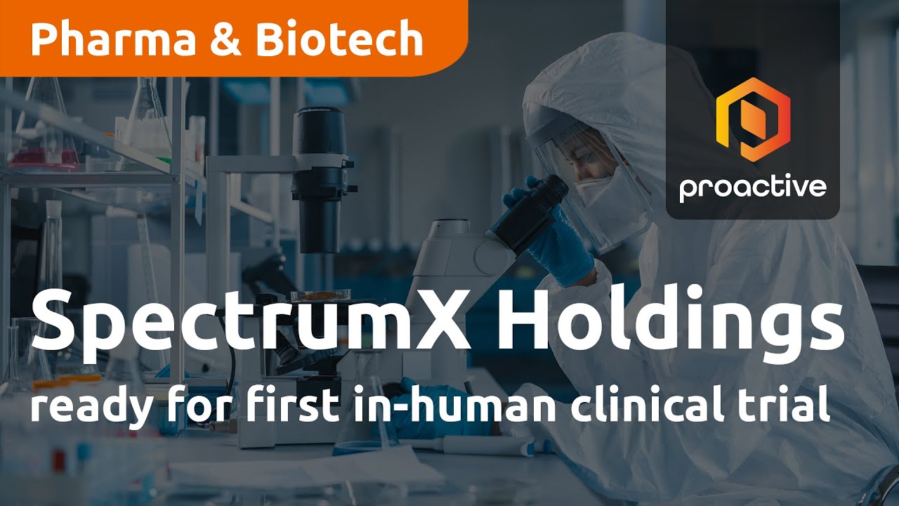 SpectrumX Holdings ready for first in-human clinical trial - YouTube