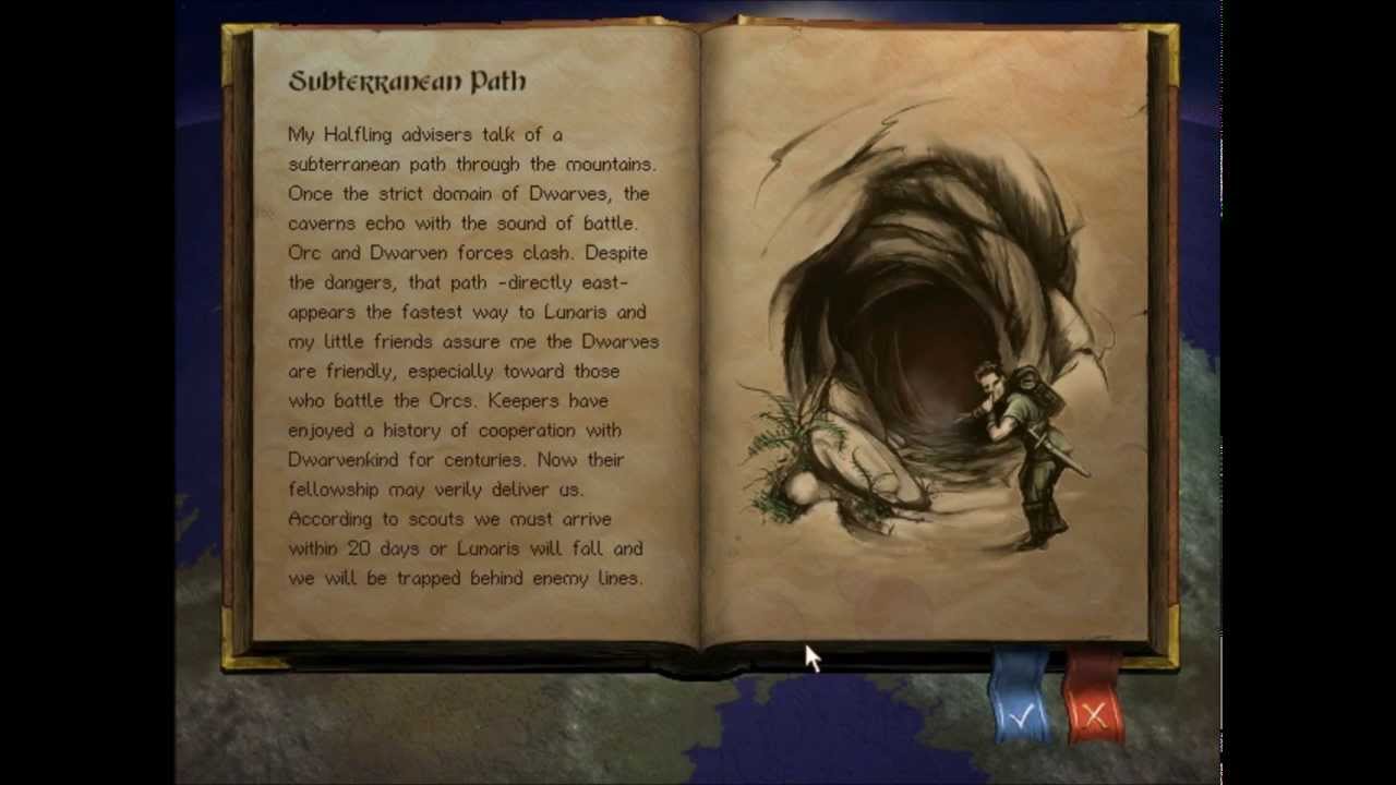 Age of Wonders; Keeper Campaign Map 2; Subterranean Path - YouTube