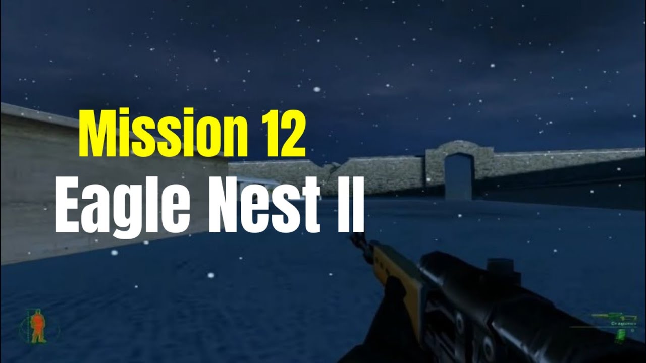 Igi 1 - Mission 12 - Eagle Nest II - Complete Walkthrough - YouTube