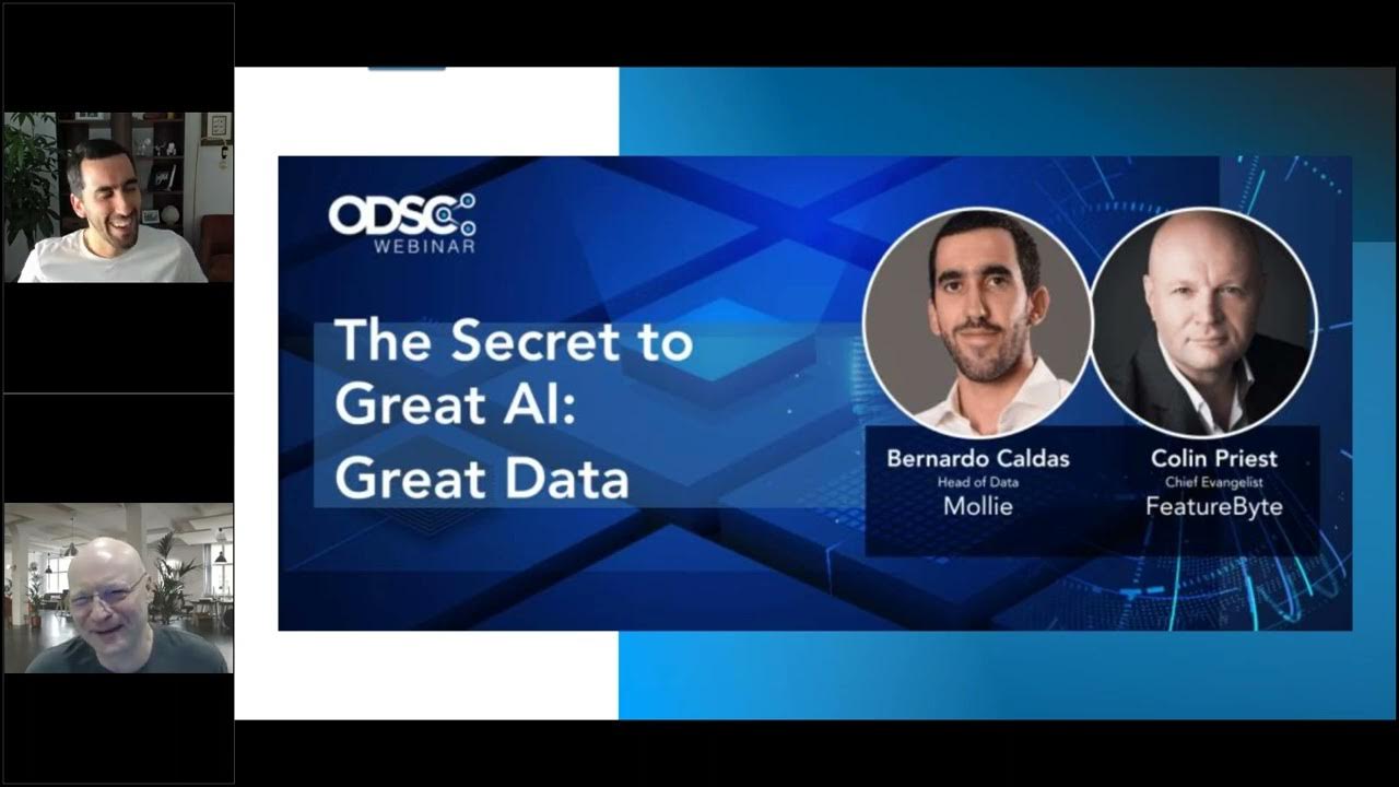 ODSC Webinar | The Secret to Great AI: Great Data - YouTube