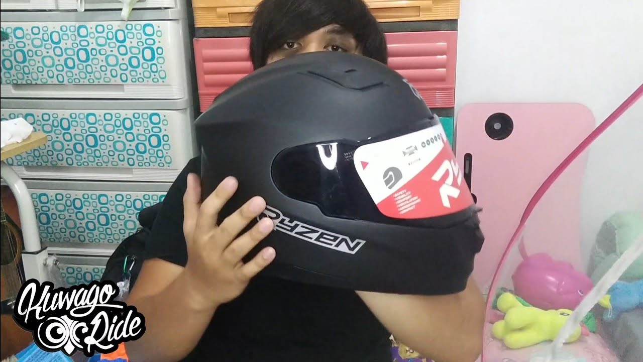 Ryzen Helmet Review | Ryzen ZX440 Unboxing | Affordable Helmet pero ...