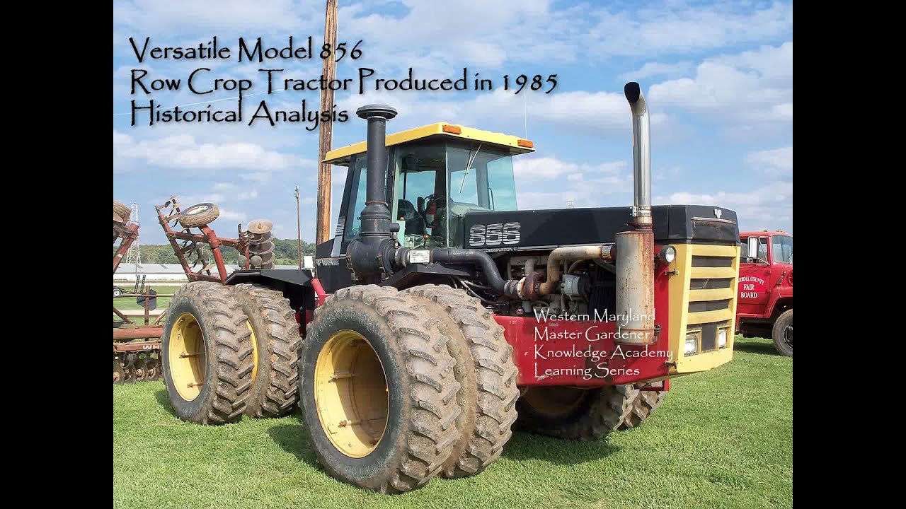 Versatile 856 Model - Row Crop Tractor - 240 HP - Produced in 1985 in ...