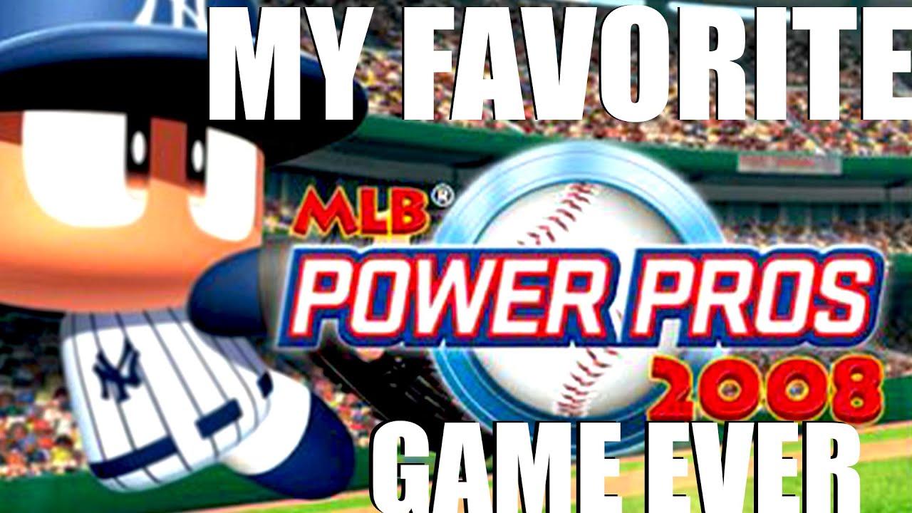 My Favorite Game Ever! (MLB Power Pros 2008: MLB Life) - YouTube