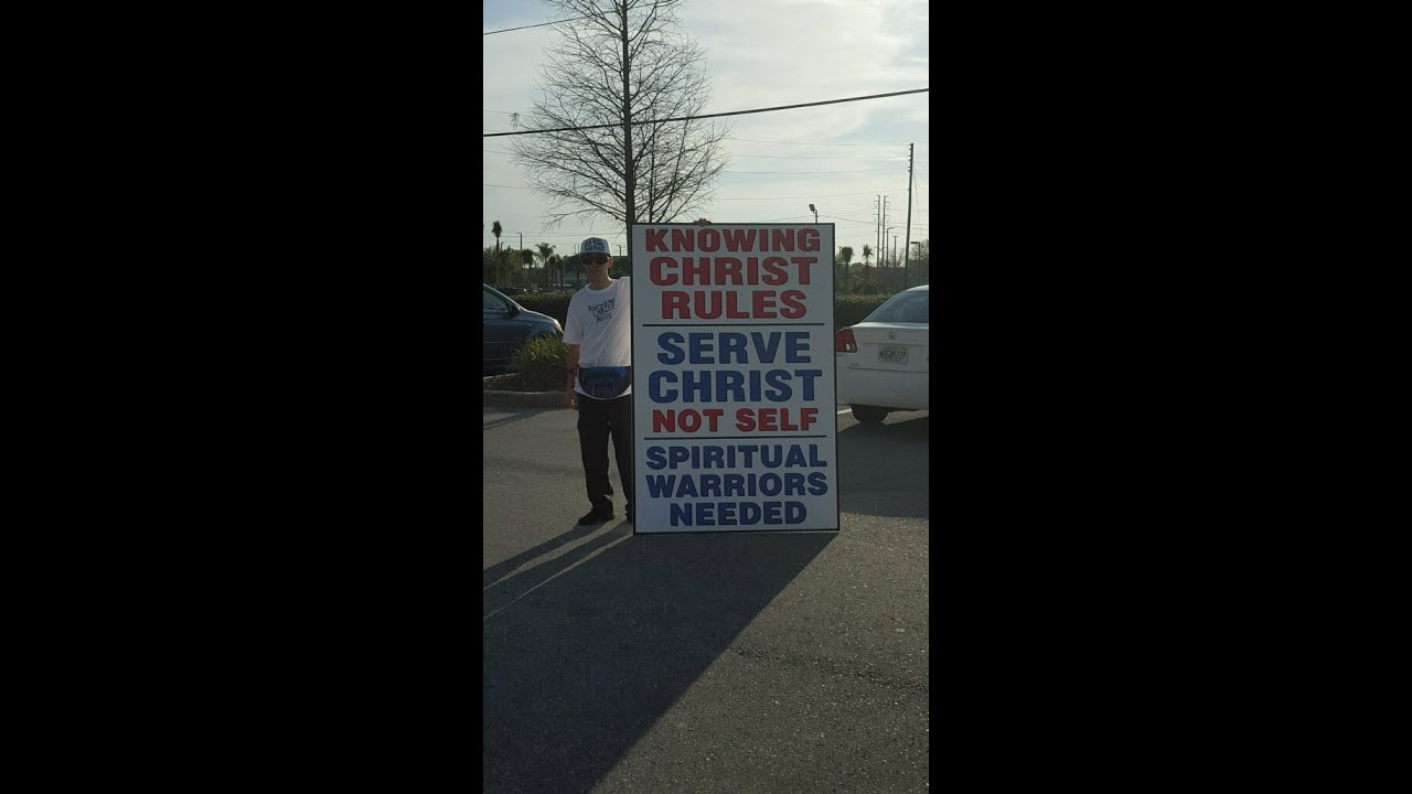 All My Street Preaching Signs - YouTube