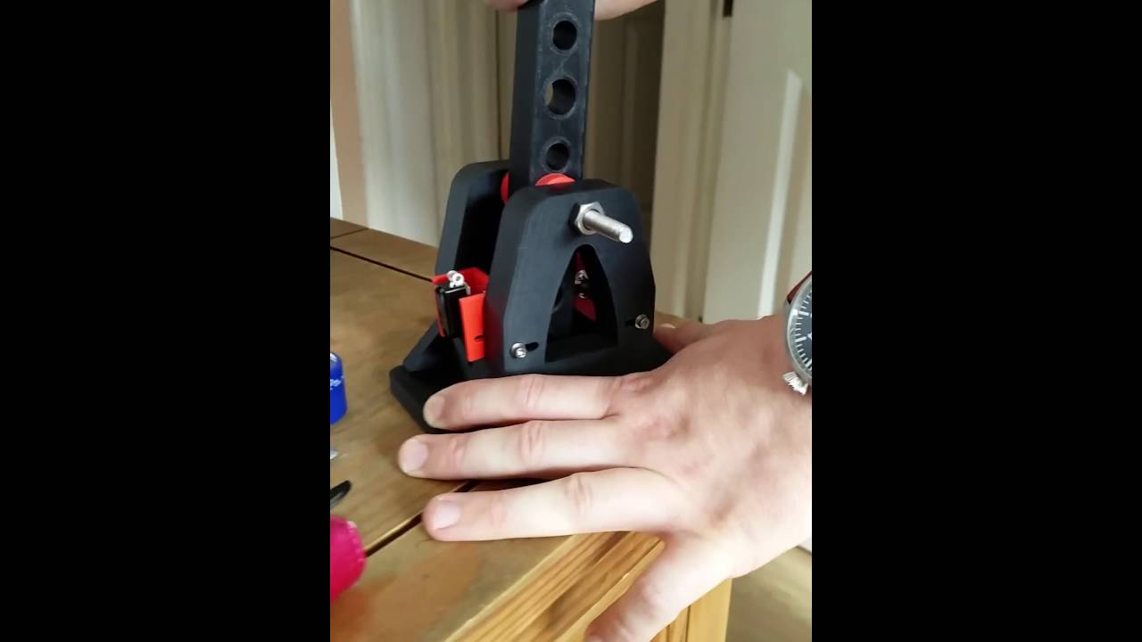3d printed sequential shifter - YouTube