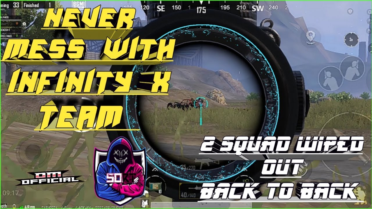 NEVER MESS WITH INFINITY X TEAM 🔥 | BACK 2 BACK SQUAD WIPED OUT| - YouTube