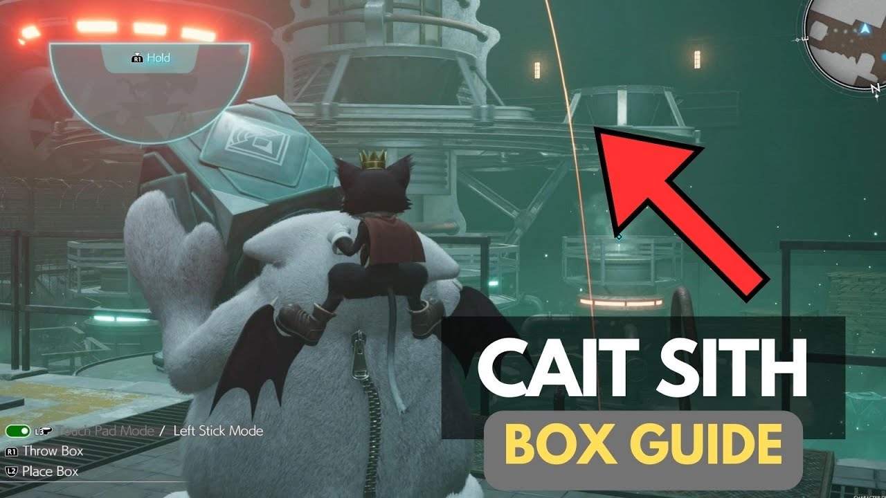 Cait Sith FF7 Rebirth Guide: How to Throw Boxes Into Reactor Guide ...