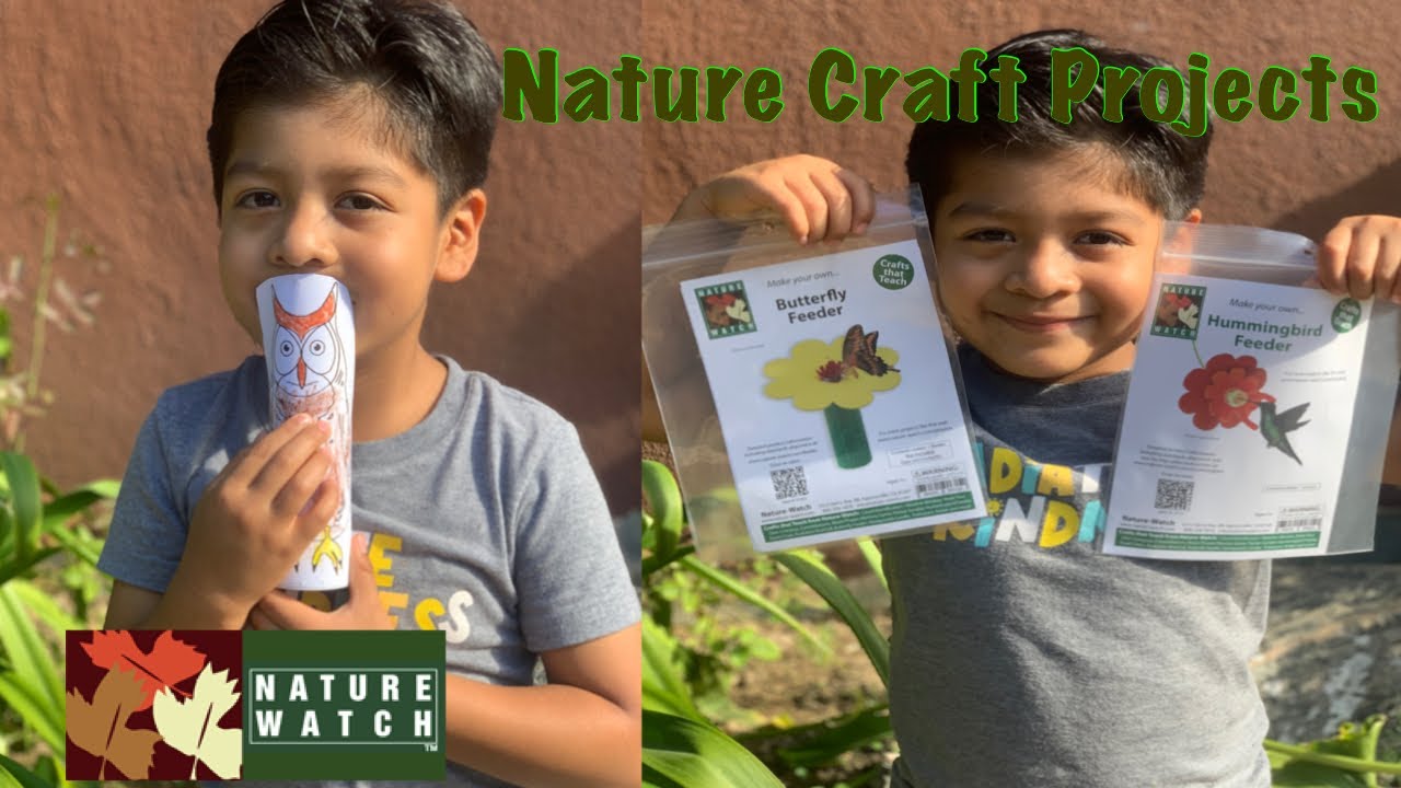 Unboxing Some Fun Nature Crafts| Using NATURE WATCH - YouTube