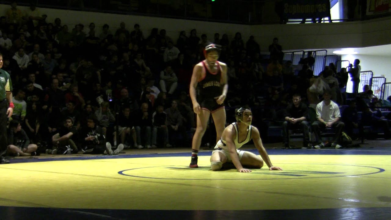 Jacob Macalolooy - NCS 2013 Wrestling Championship Finals - Round 1 ...