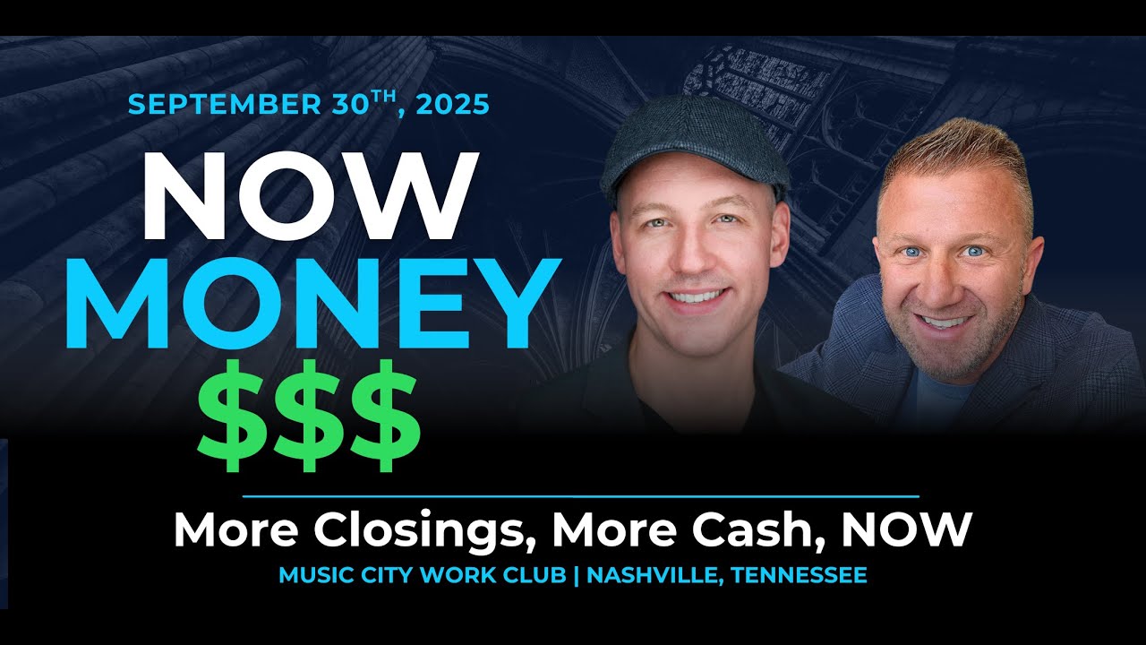 Now Money Training For Real Estate Agents - YouTube