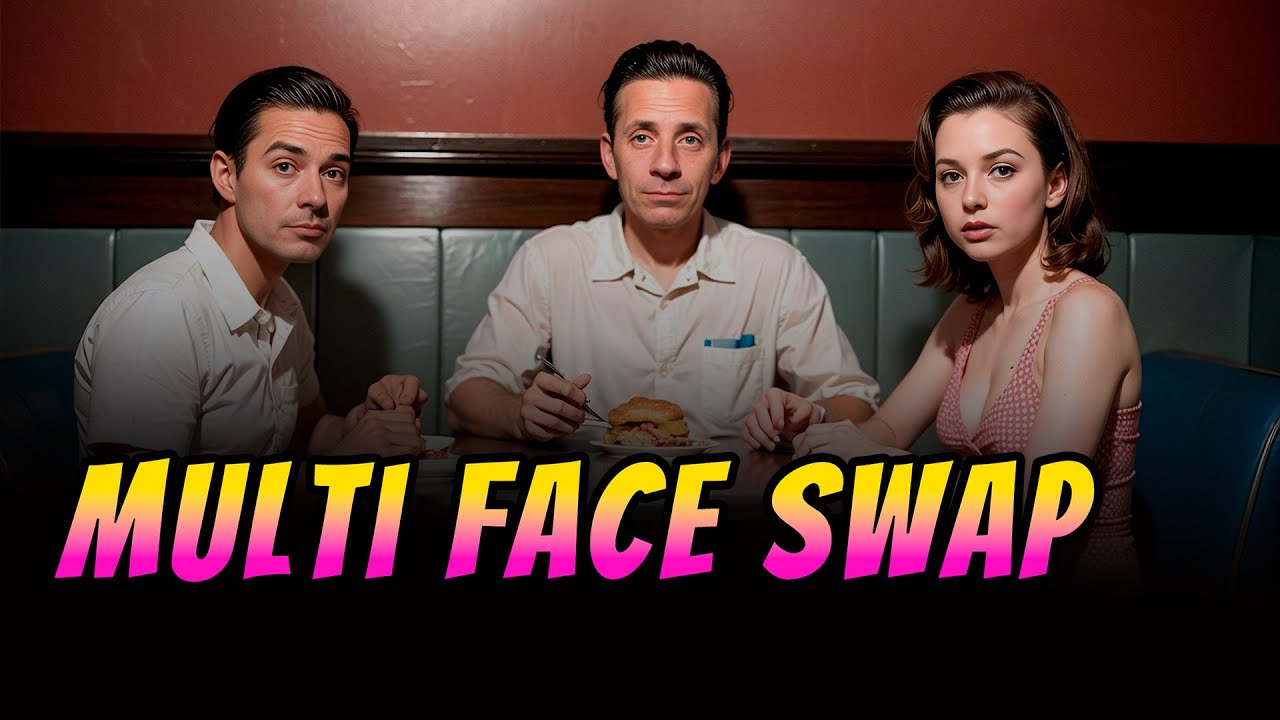 Changez plusieurs visages (Multi swap faces) avec Roop dans ...