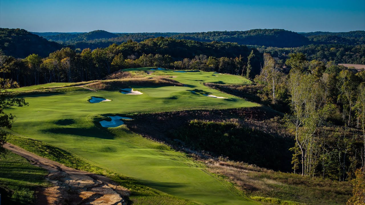 Aerials of The Golf Club of Tennessee Upper Course - YouTube