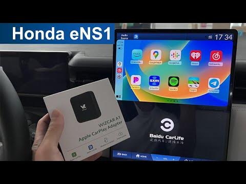 Honda eNS1 eNP1 Apple Carplay solution | WIZCAR A1 ХОНДА Карплей - YouTube