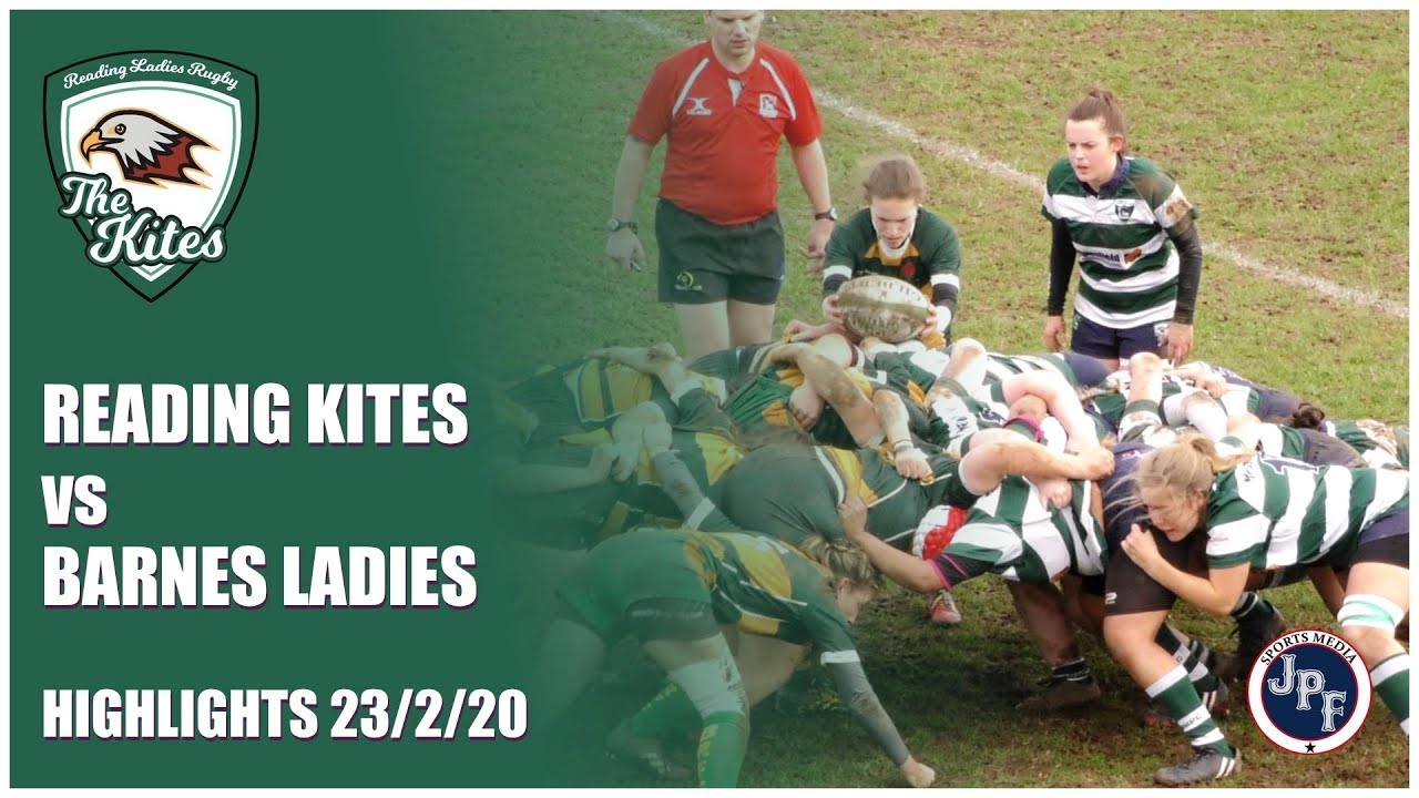 Reading Kites vs Barnes Ladies Highlights 23-2-20 - YouTube