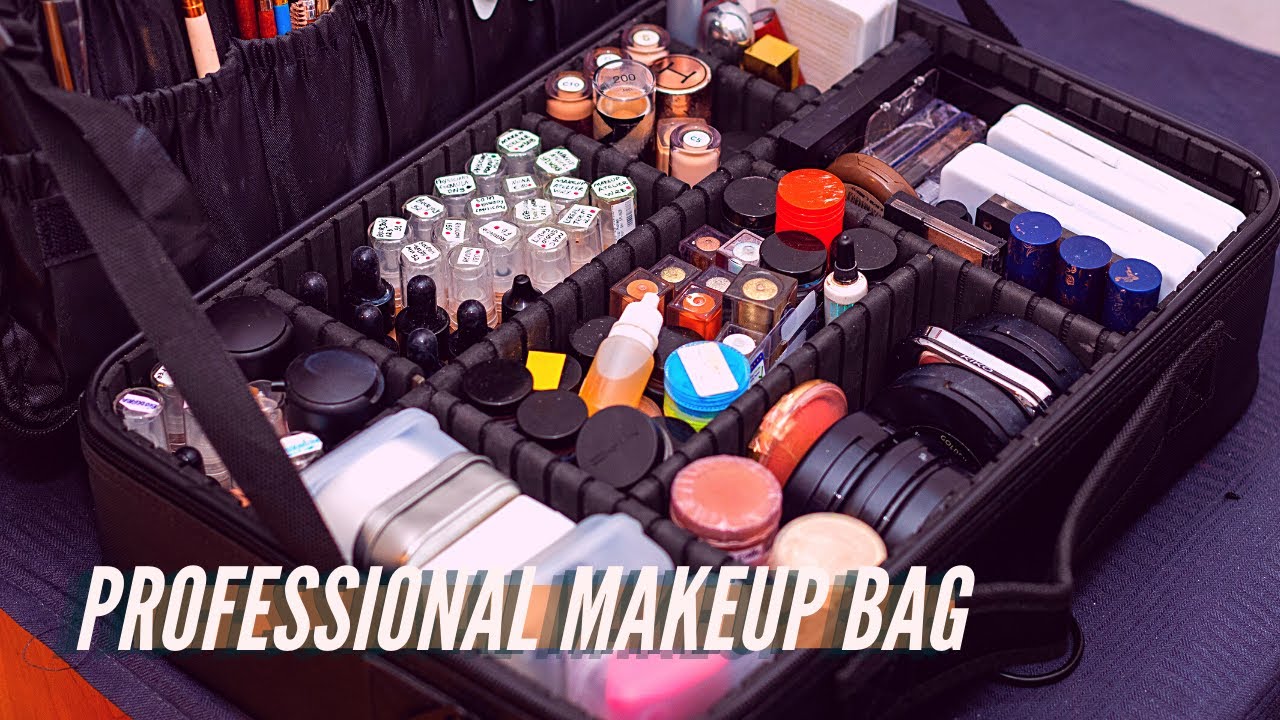Inside My Professional Makeup Kit Bag | #Back2Basics - YouTube