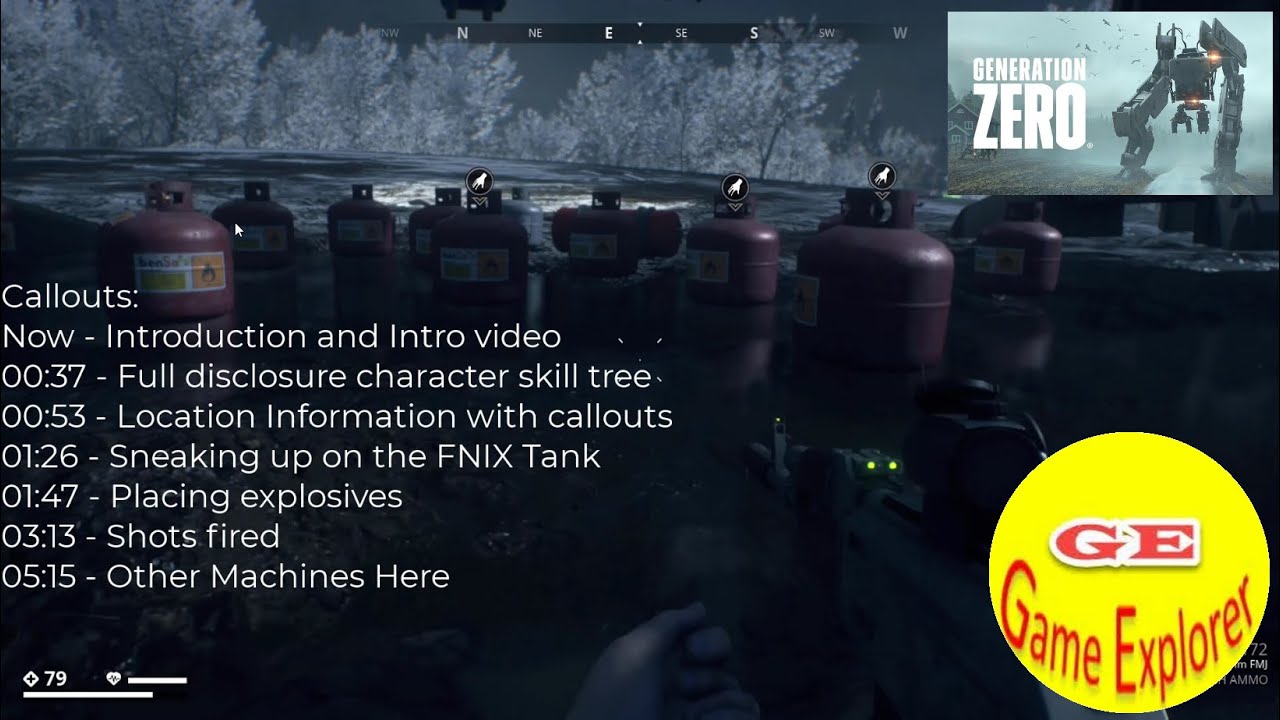 Generation Zero Big Explosion for a Sleepy Tank! - YouTube