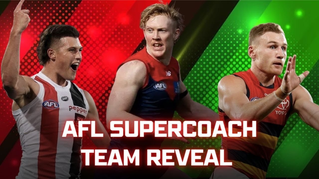 AFL SuperCoach Team Reveal 2023 - YouTube