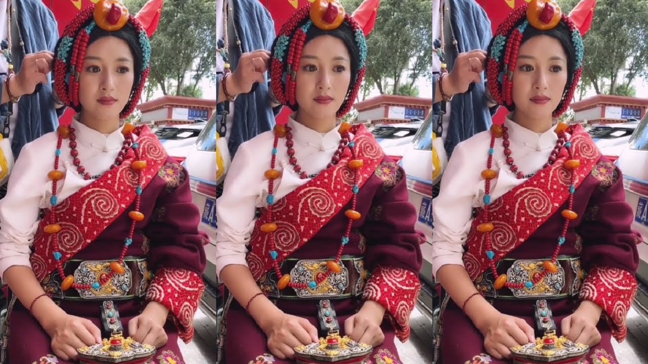 在草原上有漂亮的姑娘 - 藏族卓玛 - 藏族风俗 | Rong Yin - YouTube