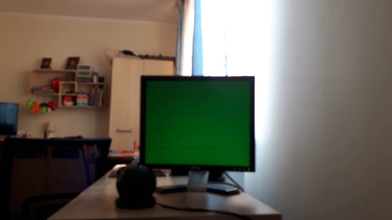 Windows XP RSOD (Rainbow Screen of Death) - YouTube