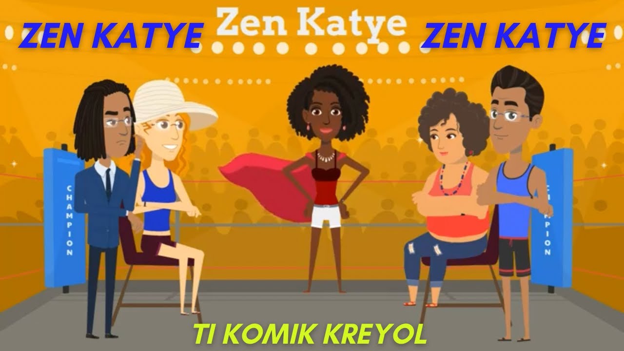 Ti Komik Kreyol # 19 - Jalouzi nan Zen Katye, Landyez fache paske se ...