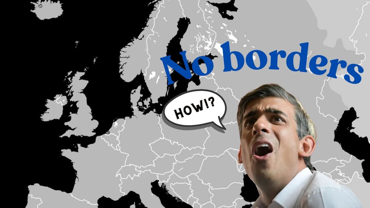 Pointing at EVERY European country WITHOUT borders - YouTube