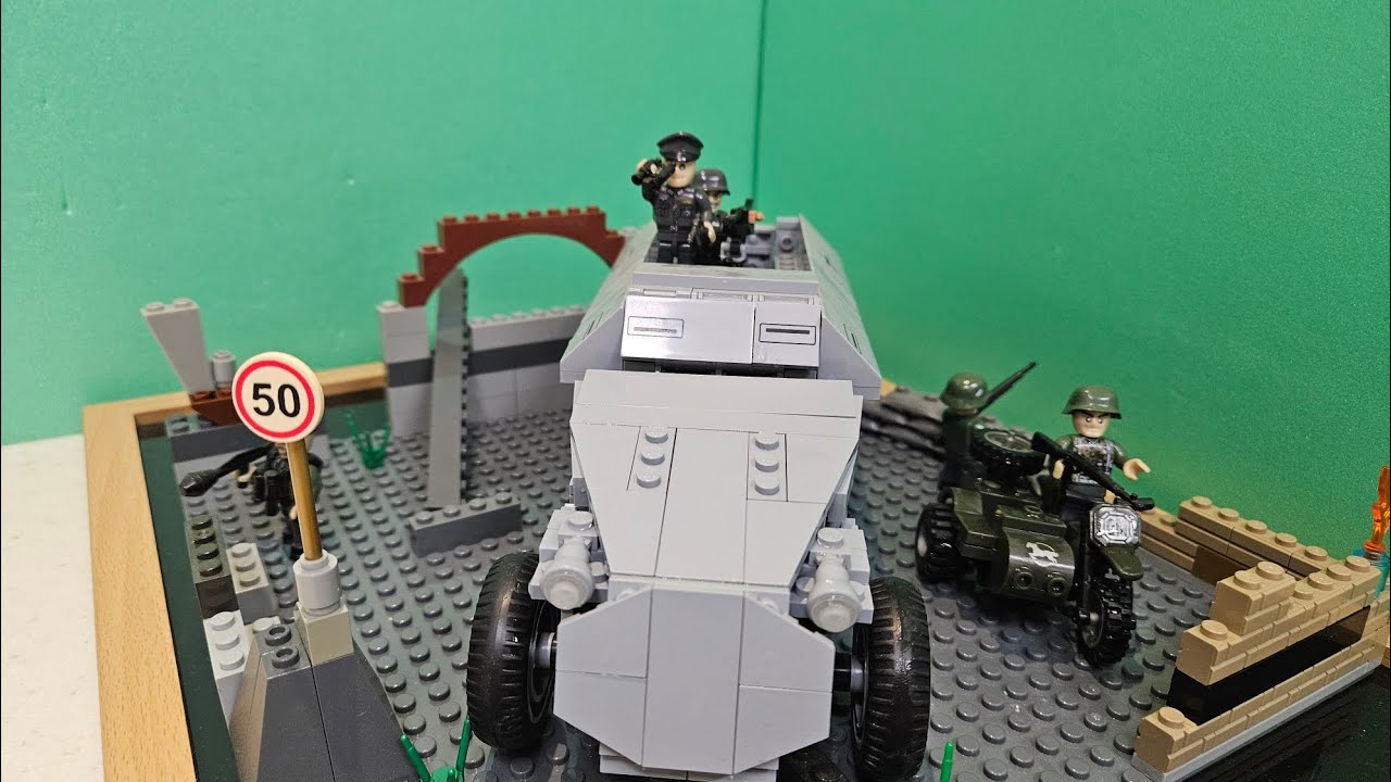 Lego military diorama @ - YouTube