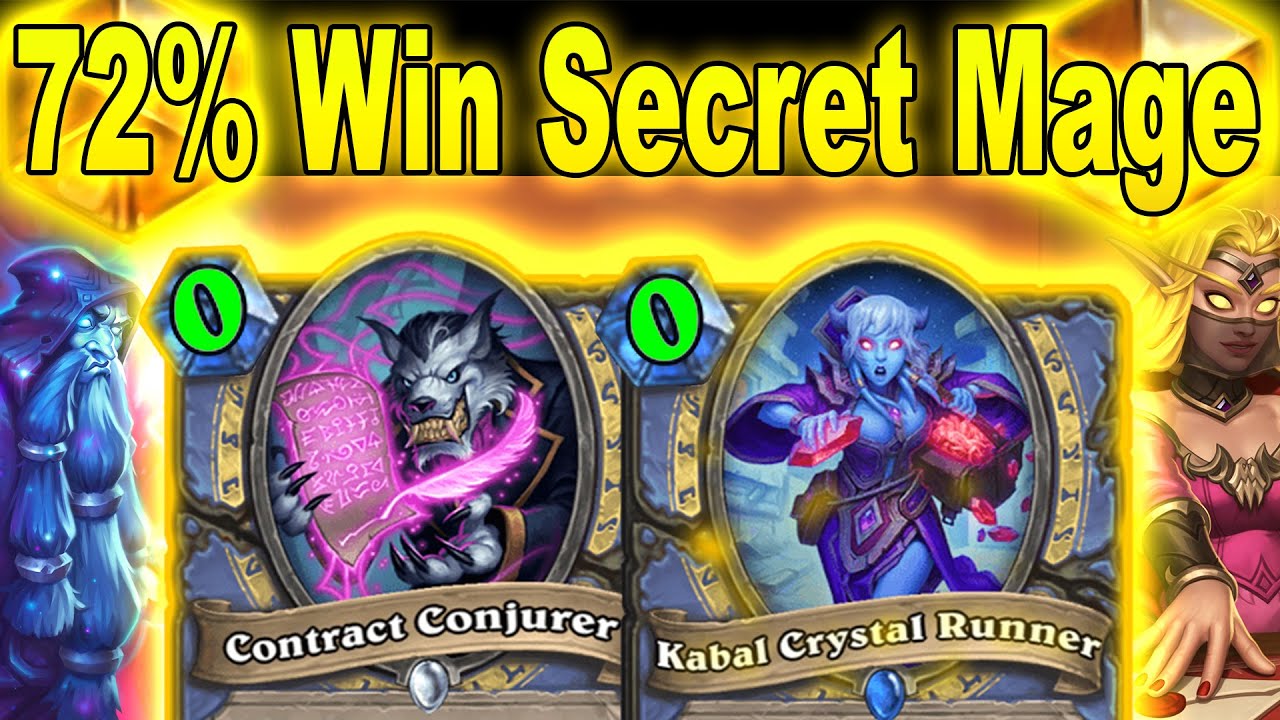 The Cheapest, The Strongest 72% Winrate Secret Mage Deck At March of ...