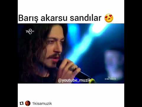 O ses Türkiye ( Barış akarsu’ya tıpatıp benzerlik)