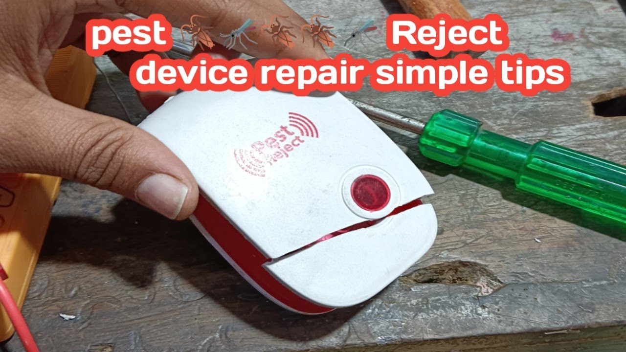 how to repair pest reject device | repair pest reject | pest reject ...
