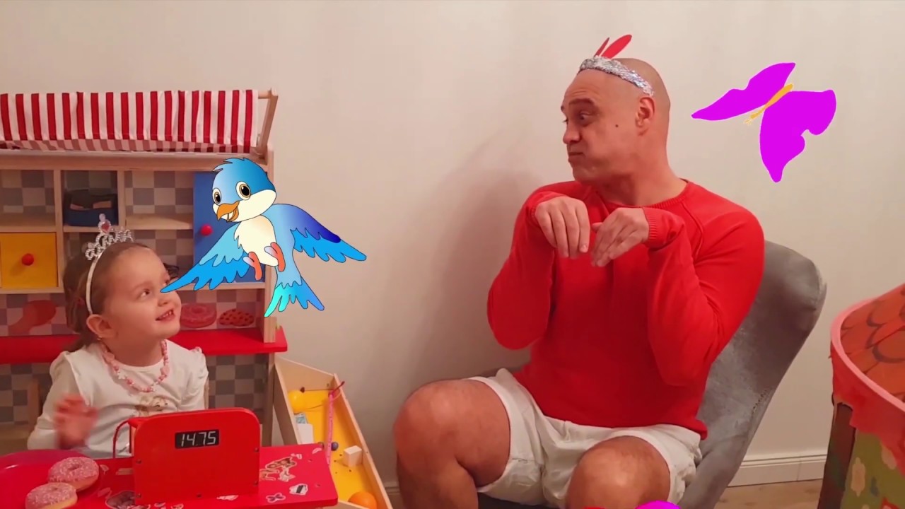 Kids Naty Show - Naty playing with rabbit - YouTube