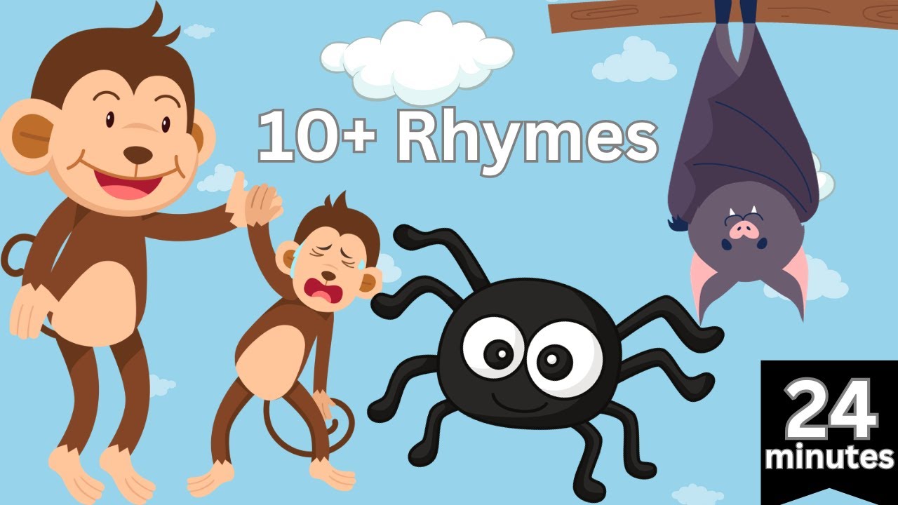 Ultimate Nursery Rhymes Collection: Five Little Monkeys, Itsy Bitsy ...