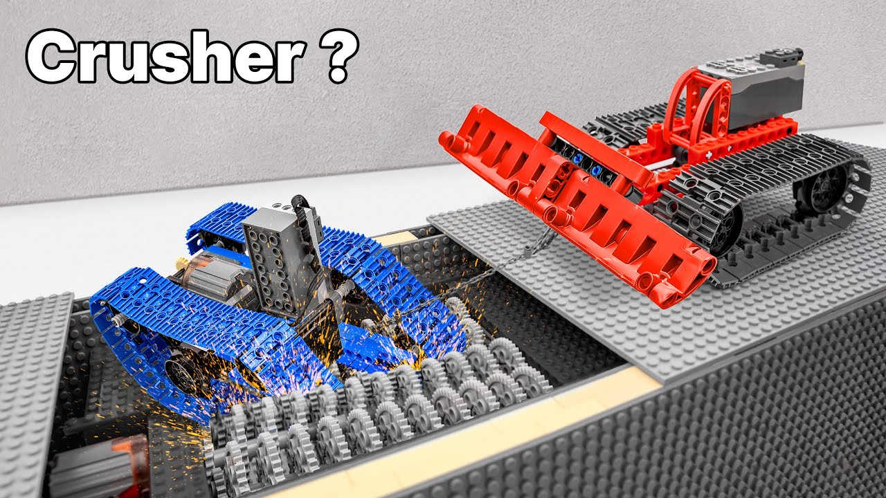 LEGO Tug of War: One Wins, One Gets Crushed! | FM Lego Technic - YouTube