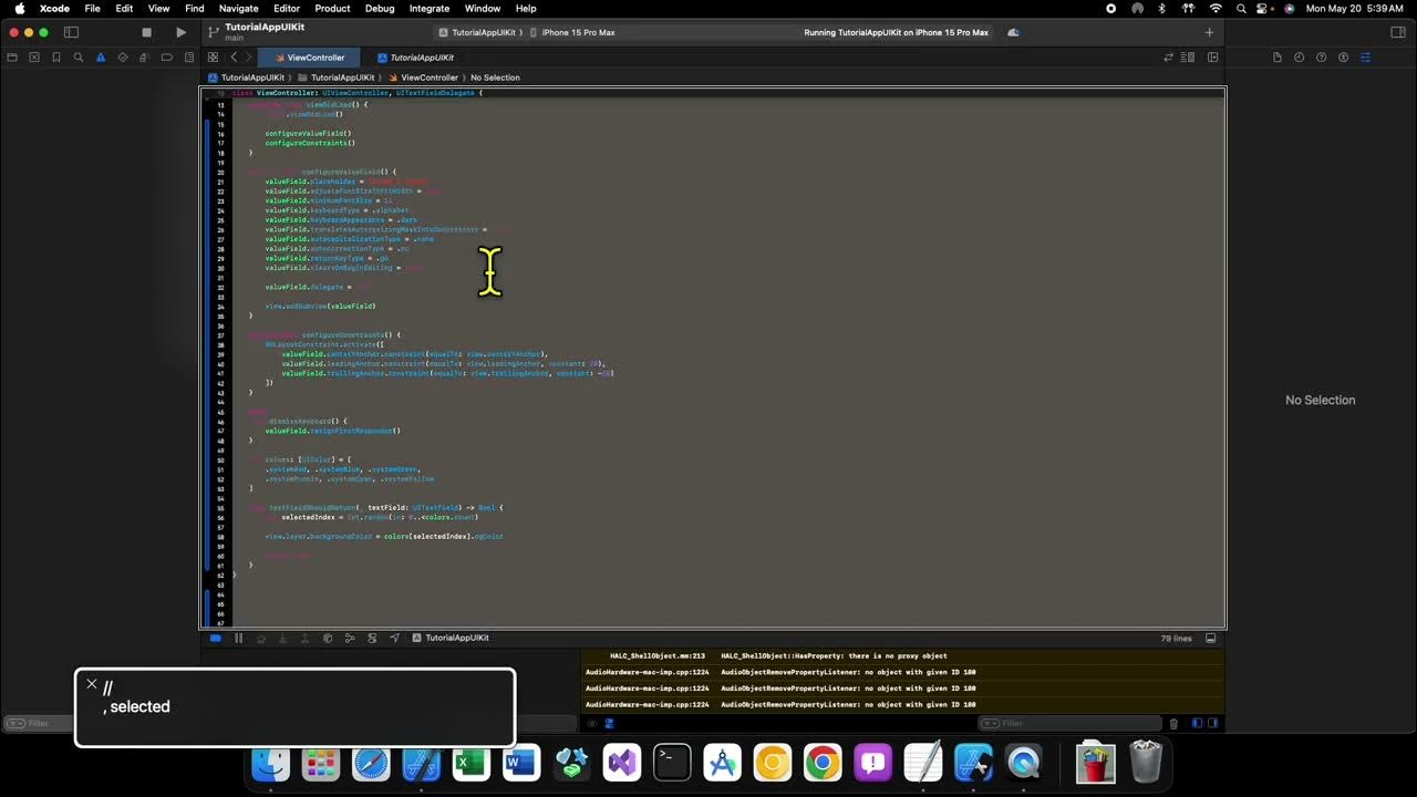 iOS Development with UIKit - 26 - Configuring the Content Clearing Behavior of UITextField - YouTube