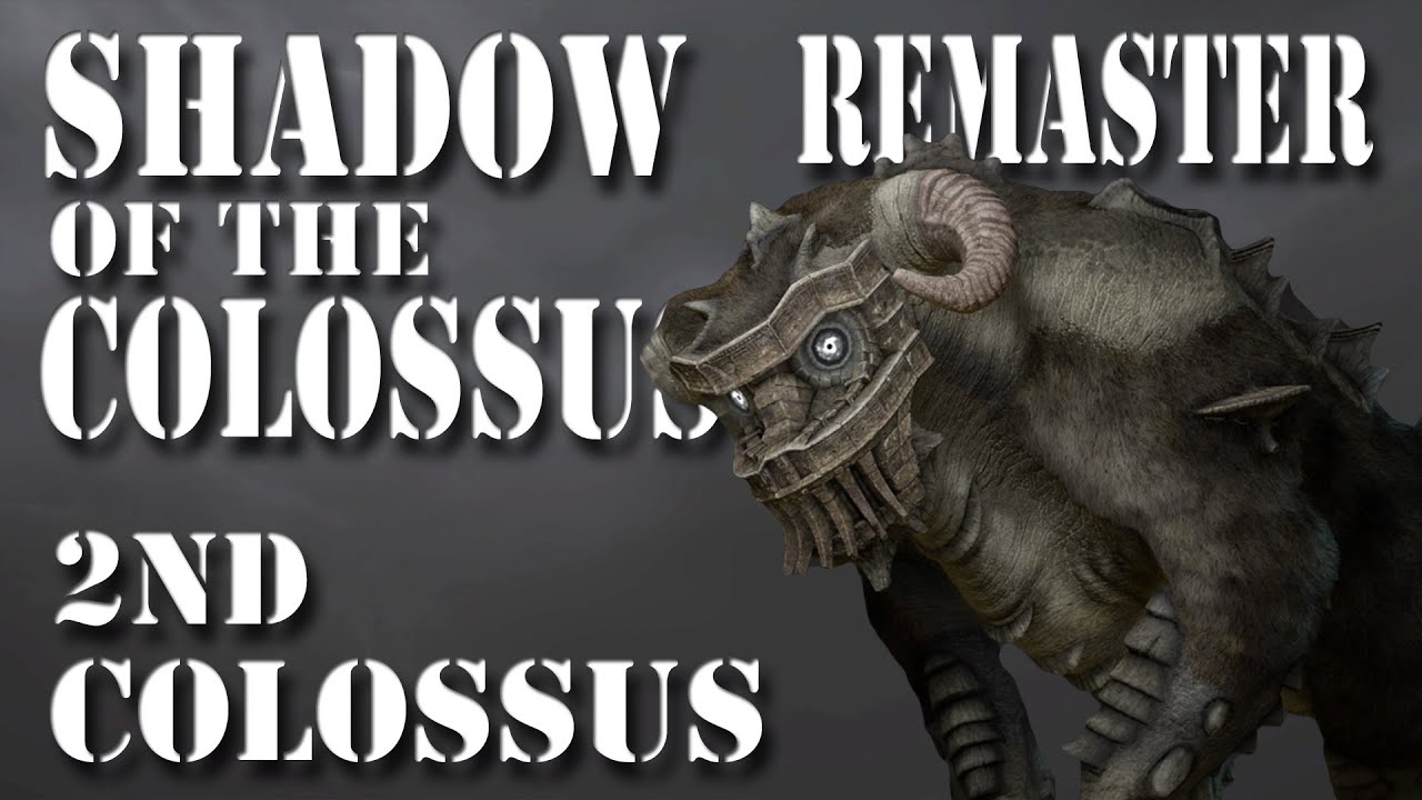 Shadow Of The Colossus - Remastered - 2nd Colossus - PS4 - YouTube