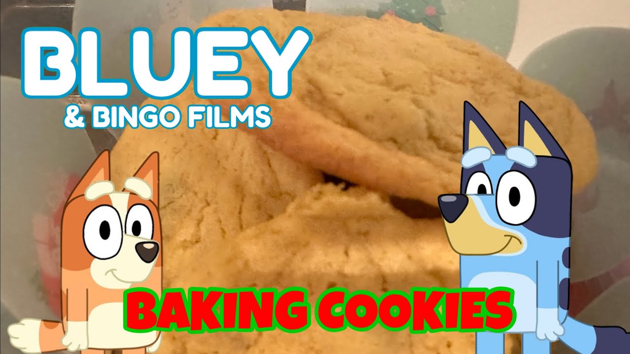 Bluey & Bingo Bake Santa's Christmas Cookies with Elliot Saroli🎅 ...