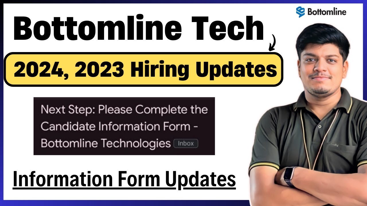 Bottom Line Technologies 2024, 2023 Hiring Information Mail Update ...