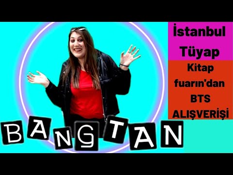 İSTANBUL KİTAP FUARI TÜYAP BTS 'Lİ  ÜRÜNLER  ALDIM !!