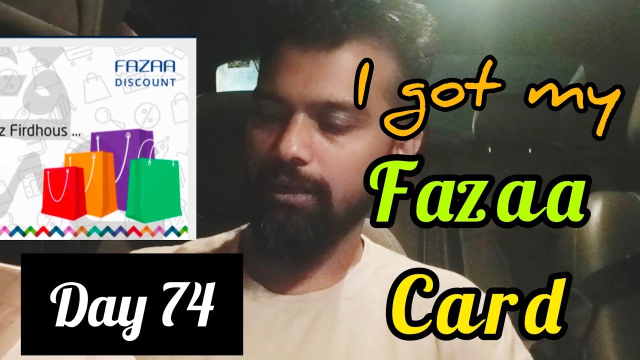 Fazaa Card | vlog| Uae lifestyle| discount| offers| 100 days video ...