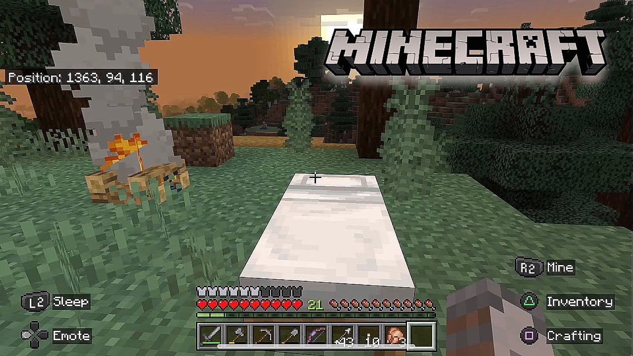 Minecraft: Sunset - YouTube