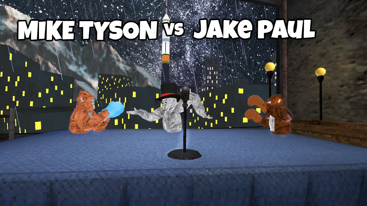 Mike Tyson Vs Jake Paul | Gorilla Tag Movie - YouTube