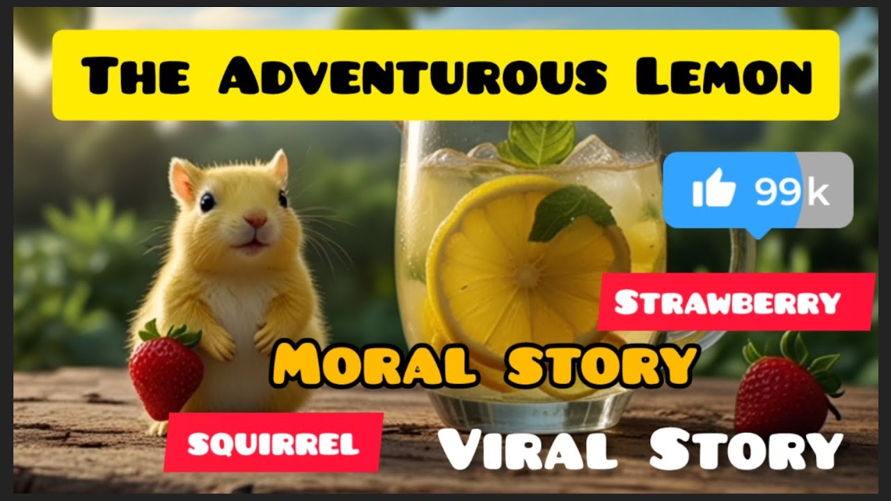 The lemon Story #stories #fruitadventure #viralshorts - YouTube
